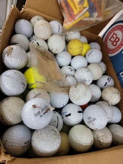 3 Boxes Of Golf Balls & Tees - Baer Auctioneers - Realty, LLC