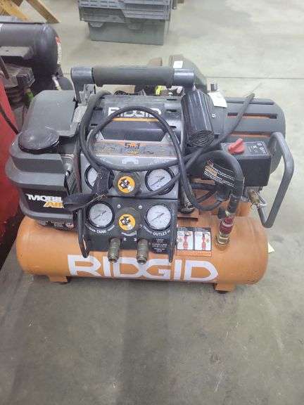 Ridgid Air Compressor - Baer Auctioneers - Realty, LLC