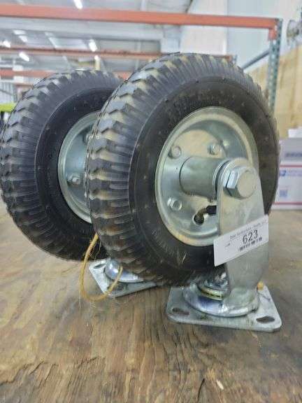 Cart/Table Attachable Wheels - Baer Auctioneers - Realty, LLC