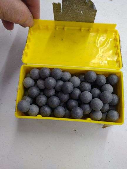 100 count 54 caliber round ball - Baer Auctioneers - Realty, LLC