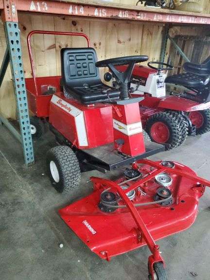 Simplicity Sun Runner Mower With Dump Bed, Mower Deck Runs And Works ...