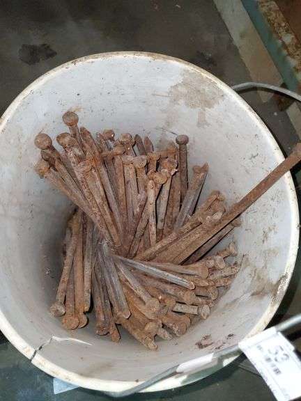 Bucket of Nails - Baer Auctioneers - Realty, LLC
