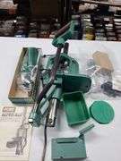 RCBS Auto 4x4 press w/ tools and parts - Baer Auctioneers - Realty, LLC