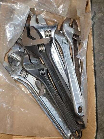 Assorted Crescent Monkey Wrenches - Baer Auctioneers - Realty, LLC