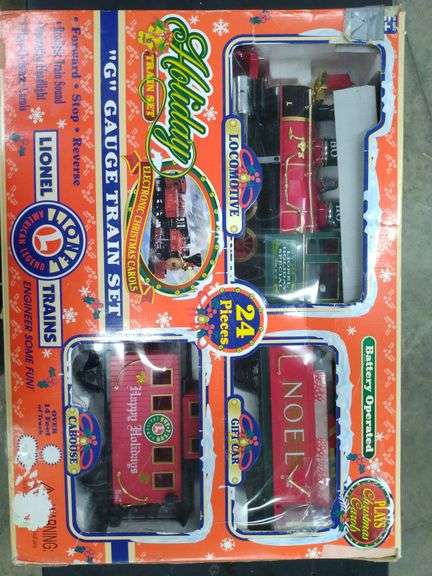 Lionel "G" gauge train set - Baer Auctioneers - Realty, LLC