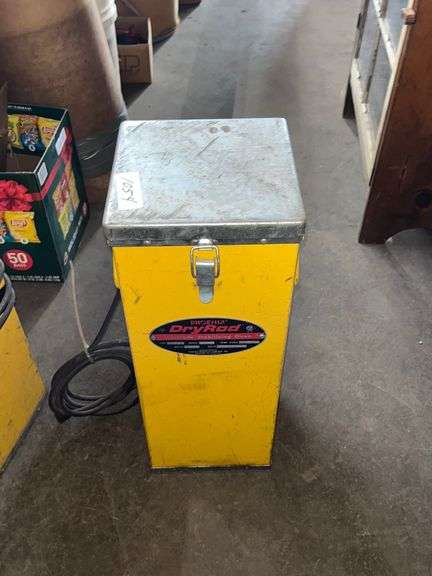 Phoenix Dry Rod Electrode Stabilizing Oven & Rods - Baer Auctioneers ...
