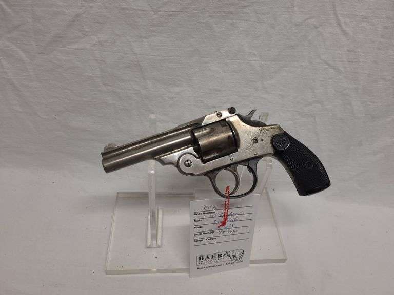 US Revolver Co Top Break 38 S&W Revolver - Baer Auctioneers - Realty, LLC