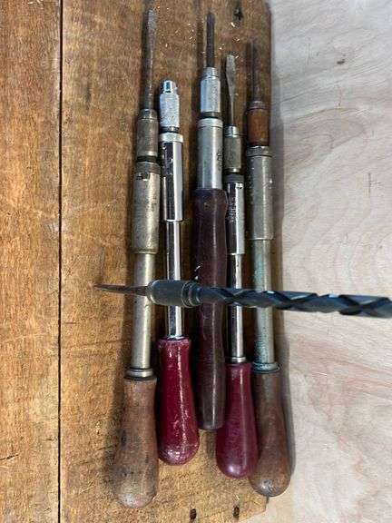 6 Vintage Yankee Screw Drivers - Baer Auctioneers - Realty, LLC