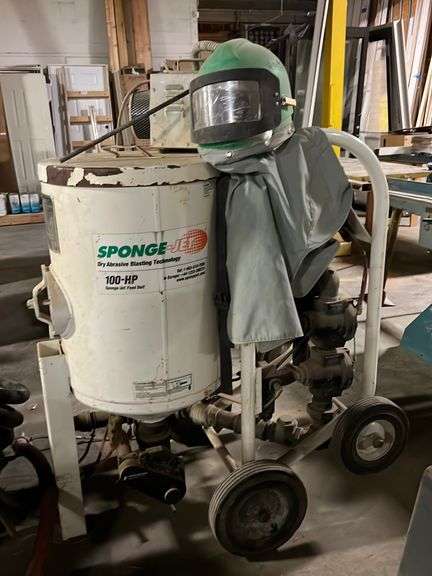 Sponge Jet Sand Blaster, Hoses, And Accessories - Baer Auctioneers ...