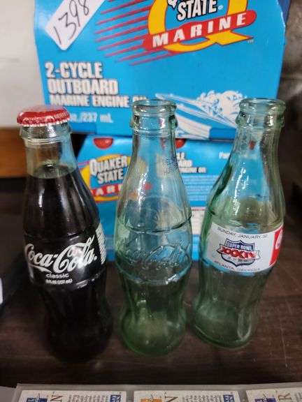 Coca Cola Bottles Baer Auctioneers Realty Llc