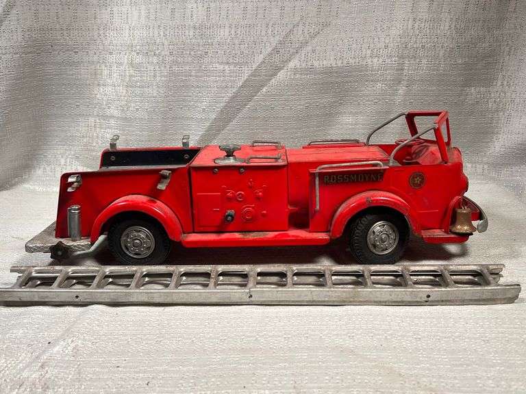 Vintage Steel Doepke Rossmoyne La France Pumper Fire Truck Engine with ...