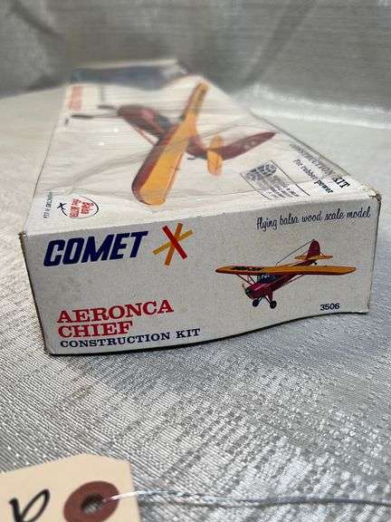 3506 Comet Aeronca Chief - 54 inch Wingspan Balsa Wood Model Kit - Baer ...