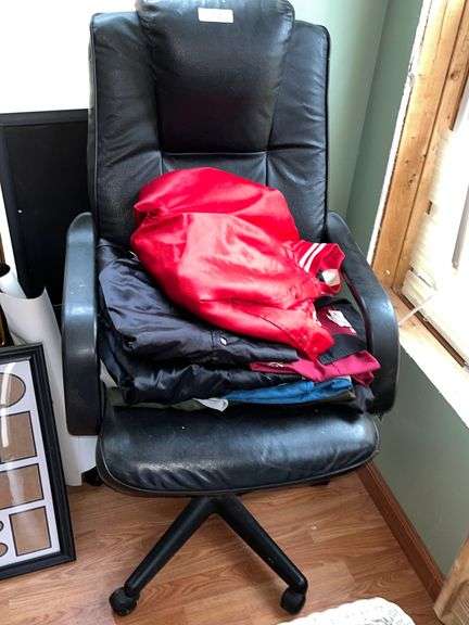 Office Chair, Assorted Jackets, Shirts - Baer Auctioneers - Realty, LLC