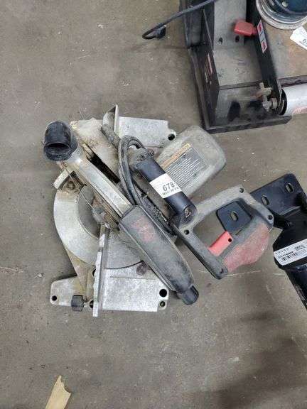 Craftsman Compound Miter Saw - Baer Auctioneers - Realty, LLC