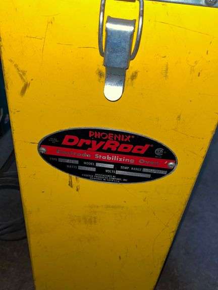 Phoenix Dry Rod Electrode Stabilizing Oven & Rods - Baer Auctioneers ...