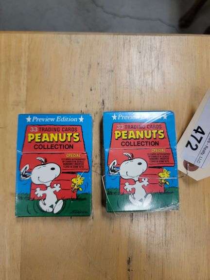 2 Unopend Orginal Packages Of Peanuts Collectors Cards - Baer ...