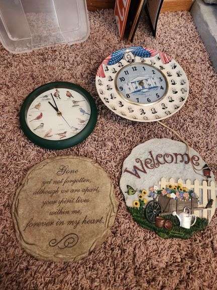 Fountain, Clocks, Miscellaneous - Baer Auctioneers - Realty, LLC