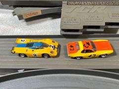 1980 Ideal TCR Jam Car Speedster Slotless Track Race Car Set in the Box ...