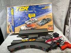 1980 Ideal TCR Jam Car Speedster Slotless Track Race Car Set in the Box ...