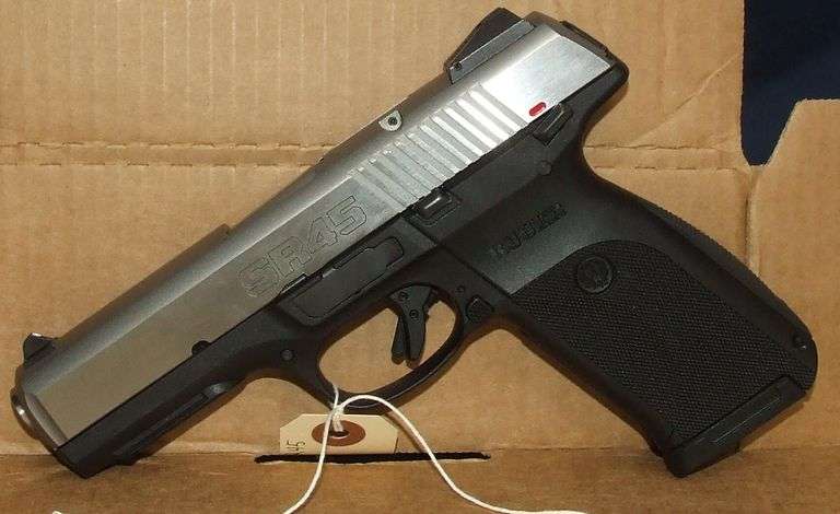 Ruger SR-45 45 ACP Pistol - Baer Auctioneers - Realty, LLC