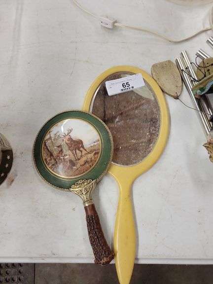 2 Vintage Hand Mirrors - Baer Auctioneers - Realty, LLC