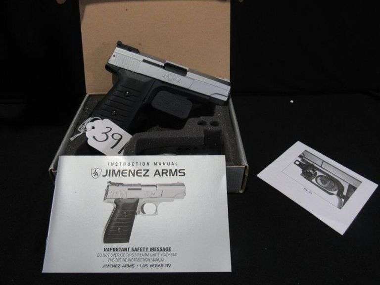 Jimenez JA-Nine 9mm Pistol - Baer Auctioneers - Realty, LLC