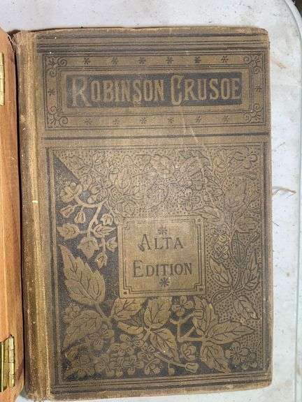 Vintage Books, Cigar Box - Baer Auctioneers - Realty, LLC