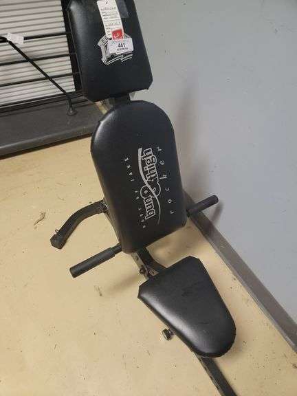 Bun & Thigh Rocker Exercise Machine - Baer Auctioneers - Realty, LLC