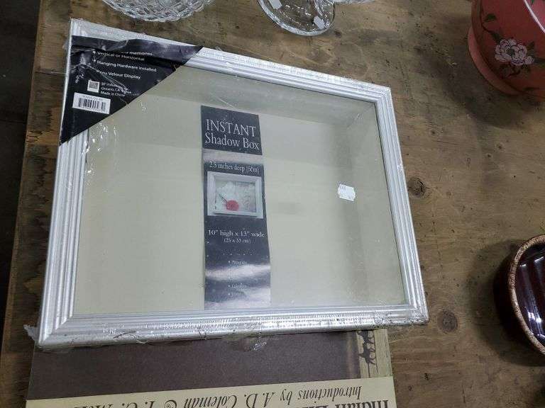 Shadow Box, Native American Portrait Book - Baer Auctioneers - Realty, LLC