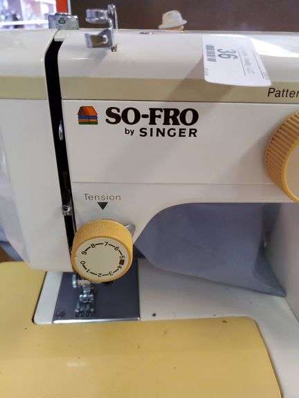 So-Fro By Singer Sewing Machine - Baer Auctioneers - Realty, LLC