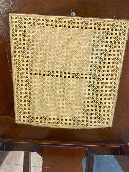 Vintage Cane Bottom Rocking Chair - Baer Auctioneers - Realty, LLC