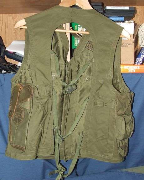 WW2 AAF Pilots Survival Vest & Contents - Baer Auctioneers - Realty, LLC