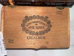 Vintage Books, Cigar Box - Baer Auctioneers - Realty, LLC