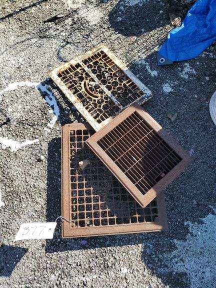 Metal Register Covers - Baer Auctioneers - Realty, LLC