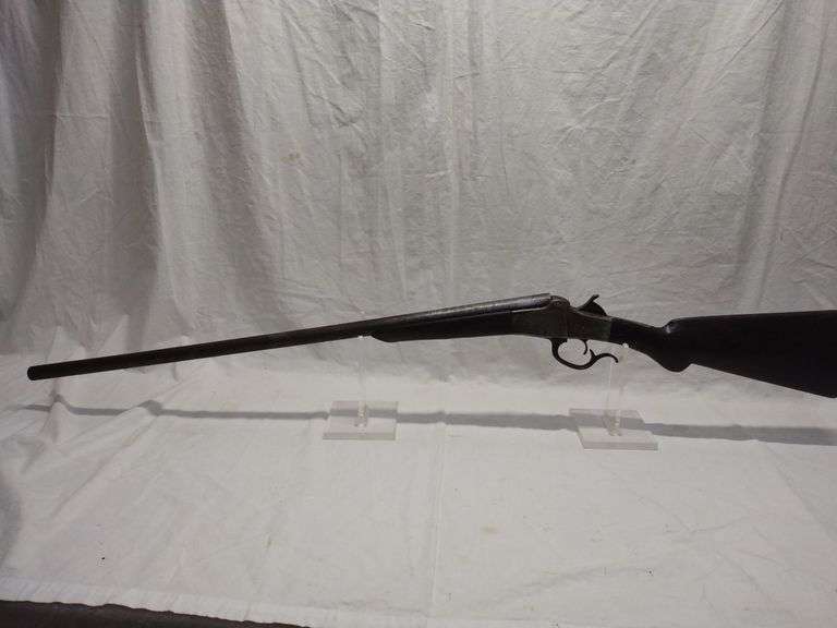 W. H. Davenport Goose Gun 12ga Shotgun - Baer Auctioneers - Realty, LLC