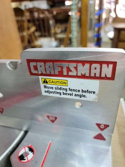 Craftsman Miter Saw - Baer Auctioneers - Realty, LLC