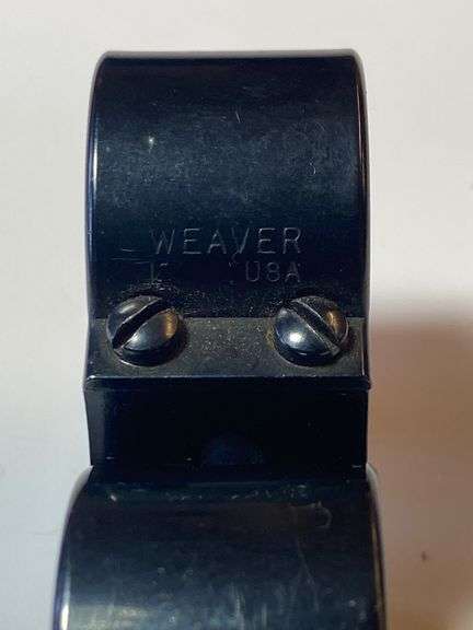 Weaver 1’’ Scope Rings - Baer Auctioneers - Realty, LLC