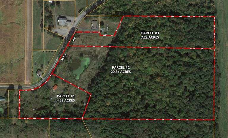 Whole 32 Acre Property w/ Home - Baer Auctioneers - Realty, LLC