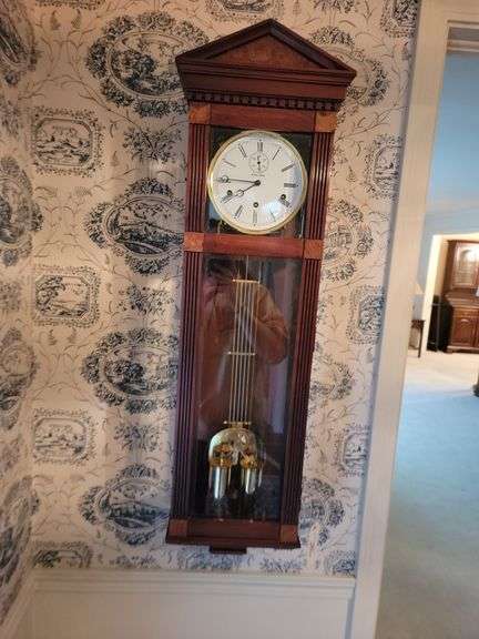 Ethan Allen Wall Clock - Baer Auctioneers - Realty, LLC