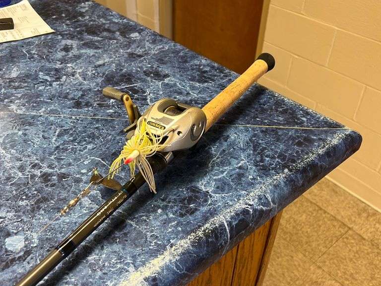 Custom Kistler Helium LTA Fishing Rod, Bantam Chromica CM-200A Reel ...