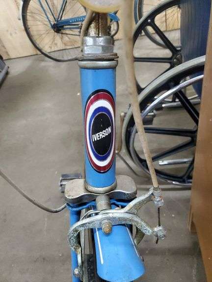 Blue Iverson Bike - Baer Auctioneers - Realty, LLC