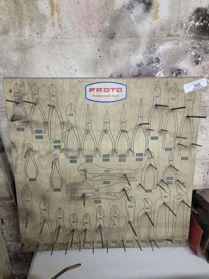 Vintage Proto Tools Display Rack - Baer Auctioneers - Realty, LLC
