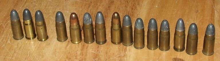 15 Rounds Bottleneck Pistol Cartridges - Baer Auctioneers - Realty, LLC