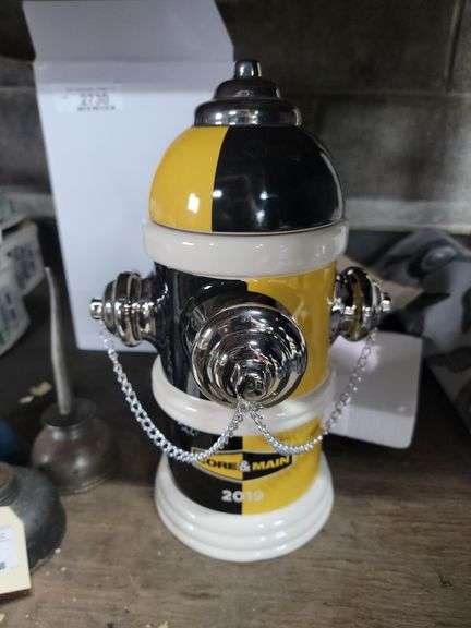 Core & Main 2019 Fire Hydrant Cookie Jar - Baer Auctioneers - Realty, LLC