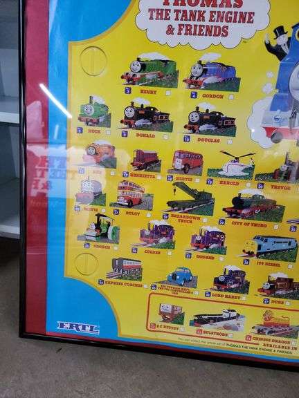 Thomas The Train ERTL Collection Poster - Baer Auctioneers - Realty, LLC