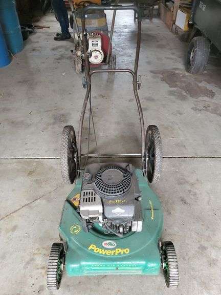 KGro Power Pro 5HP, 22" Cut Push Mower - Baer Auctioneers - Realty, LLC