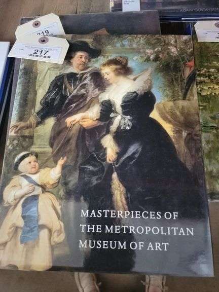 Masterpieces of Metropolitan Museum of Art Book - Baer Auctioneers ...