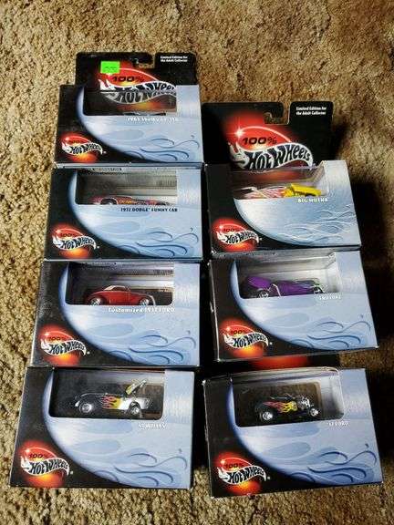 Hot Wheels 100% Limited Edition Collector Cars - Baer Auctioneers ...