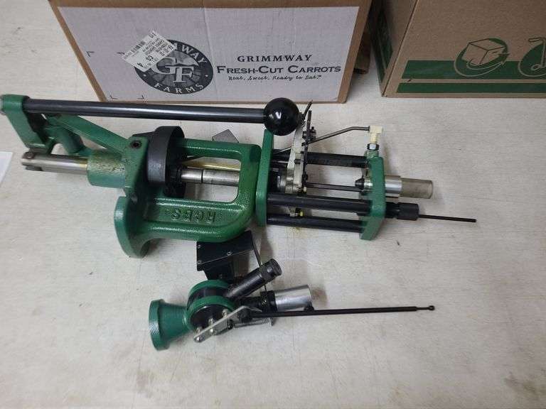 RCBS RCII 5 station press w/ powder measure and tooling - Baer ...