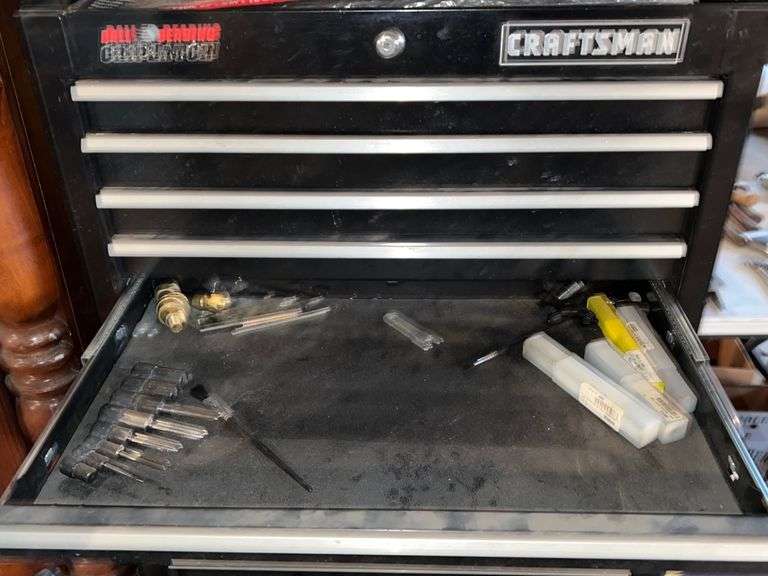 Craftsman Ball Bearing Griplatch Stacking Tool Box and Assorted Tools ...
